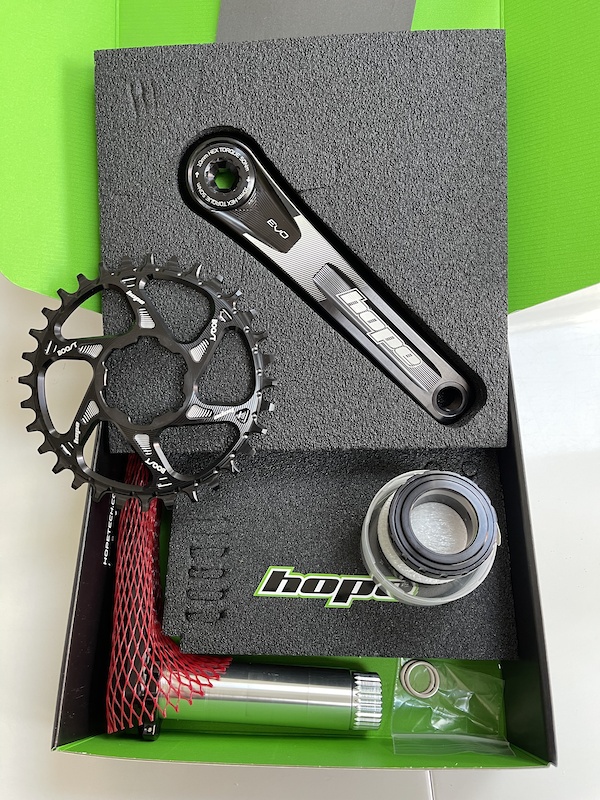 2022 New Hope Evo 170 Cranks, 32t chainring, BSA BB For Sale