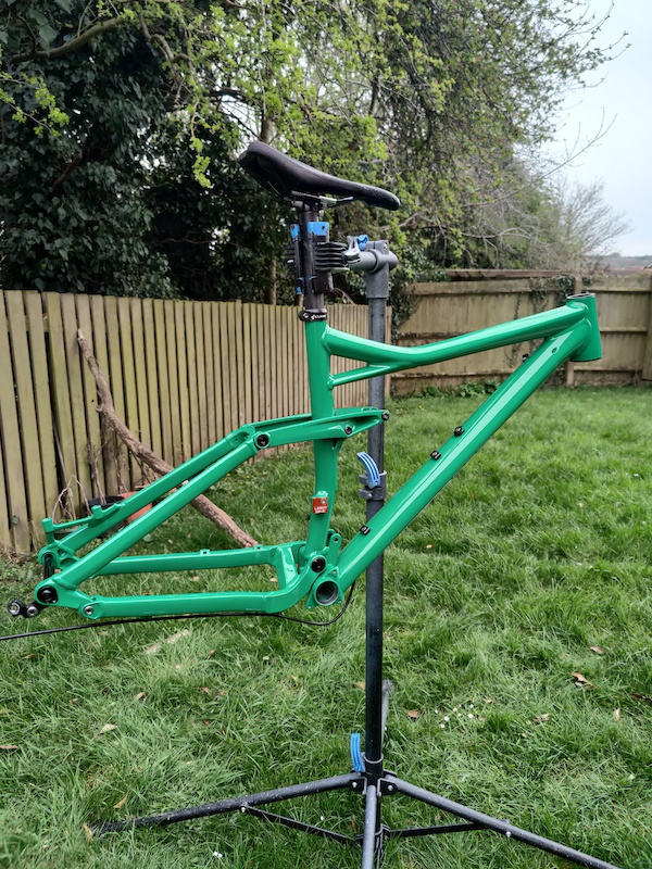 2015 Cube Stereo frame, Rockshox monarch, medium, hope For Sale