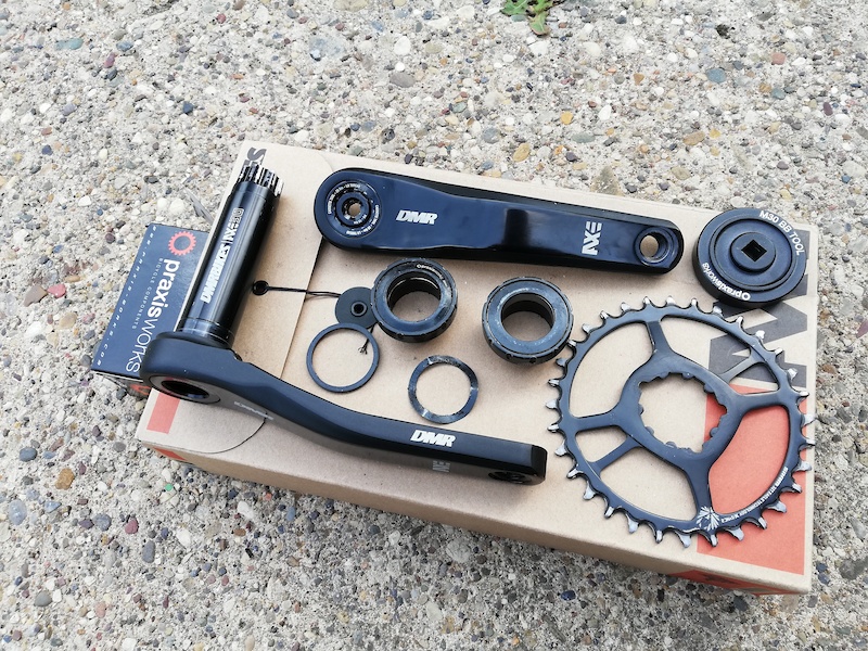 2022 DMR Axe 170mm cranks 32t sram bsa bottom bracket For Sale