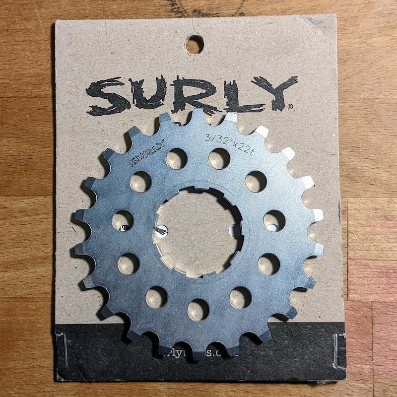 Surly Singlespeed Cog 3/32" x 22t For Sale