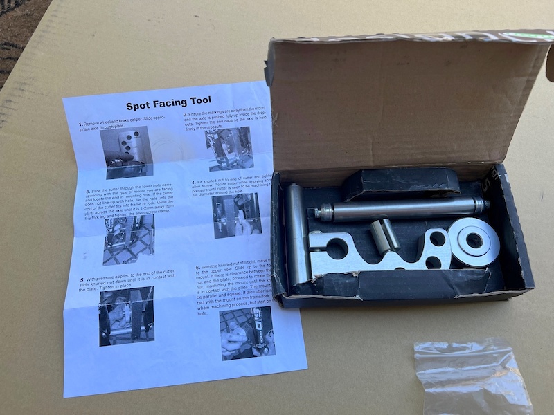HOPE Spot brake tab facing tool For Sale