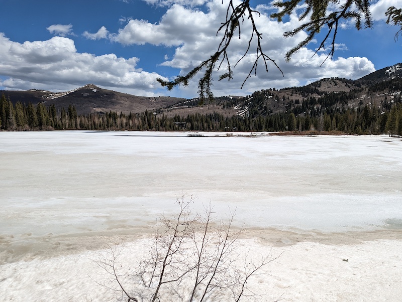 Brighton Silver Lake Hiking Trail - Brighton, Utah