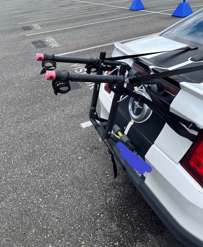 2022 Allen Sports Deluxe 2-bike Trunk Mount Rack For Sale