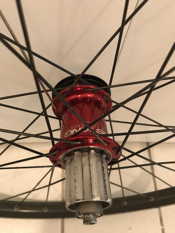 Chris King hubs, Mavic D921 ceramic coated rims. For Sale