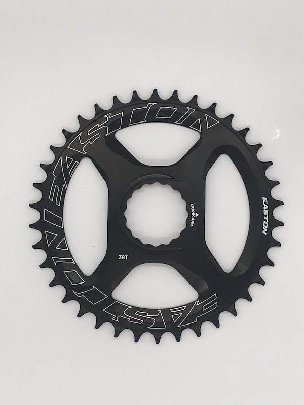 2022 NEW Easton Direct Mount CINCH Chainring - 38T, Black For Sale
