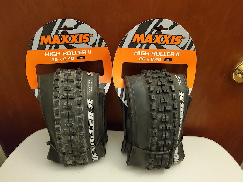 Maxxis High Roller II 26 x 2.40 Exo Protection (Pair) For Sale