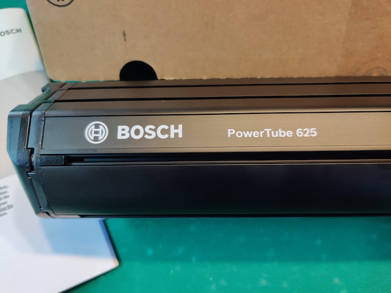 2021 NEW Bosch Powertube 625 battery Horizontal For Sale