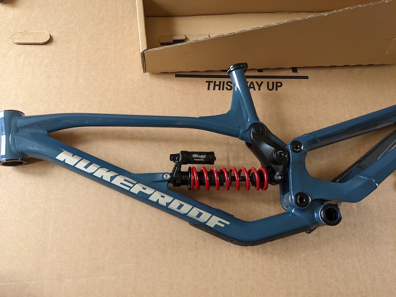 2021 NEW Nukeproof Dissent w/ shock, headset, BB, seatclamp For Sale