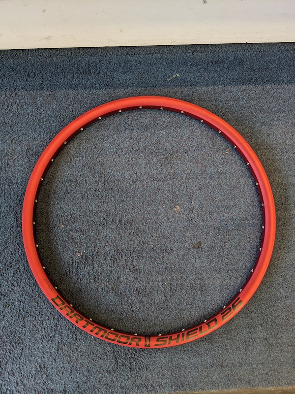 2022 Dartmoor Shield Rim 26" Red +Ship PER RIM For Sale