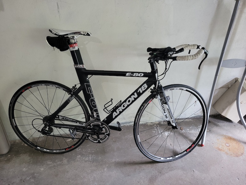 2012 Argon 18 E-80 Triathlon Road Bike For Sale