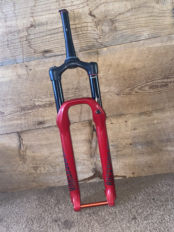 2019 Rockshox Lyrik Red Lowers 29er 160mm ONEUP For Sale