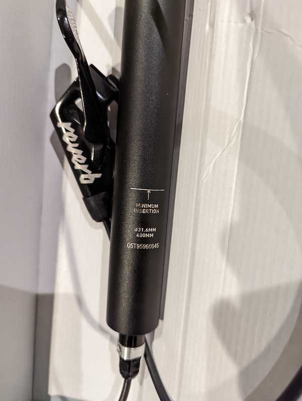 2020 Rockshox Reverb Stealth 175mm 31.6mm For Sale