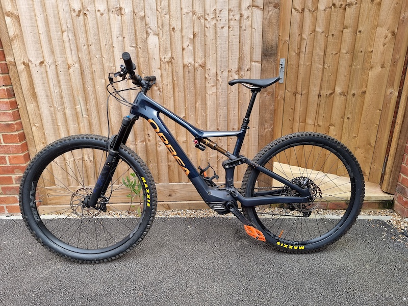 2021 Orbea Rise - blue carbon frame For Sale