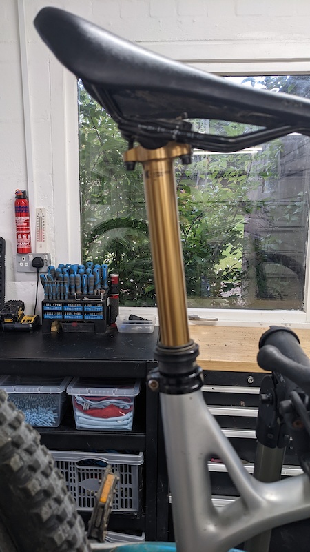 2019 Fox Transfer 150mm 31.6mm dropper - Kashima Coating For Sale