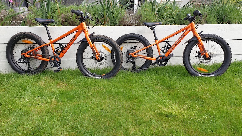 2020 2x Cannondale Cujo 20 Kids MTB For Sale
