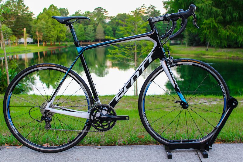 2014 Scott Solace 30 - Full Carbon Roadie - 18lb - Clean! For Sale