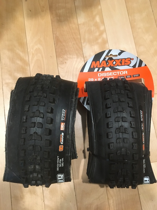 2021 Maxxis Dissector 29x2.4" Maxxterra pair For Sale