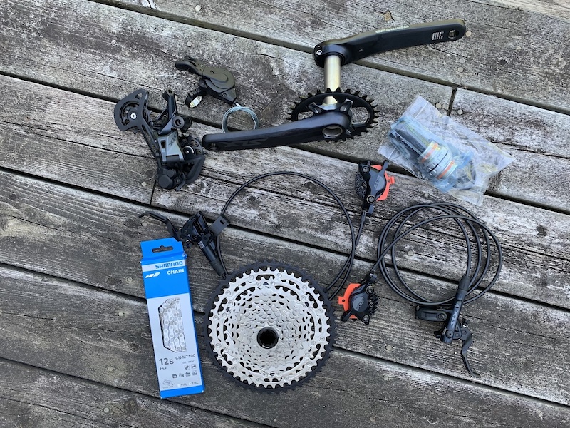 2022 NEW Shimano 12 speed SLX Groupset / Cranks and Brakes For Sale