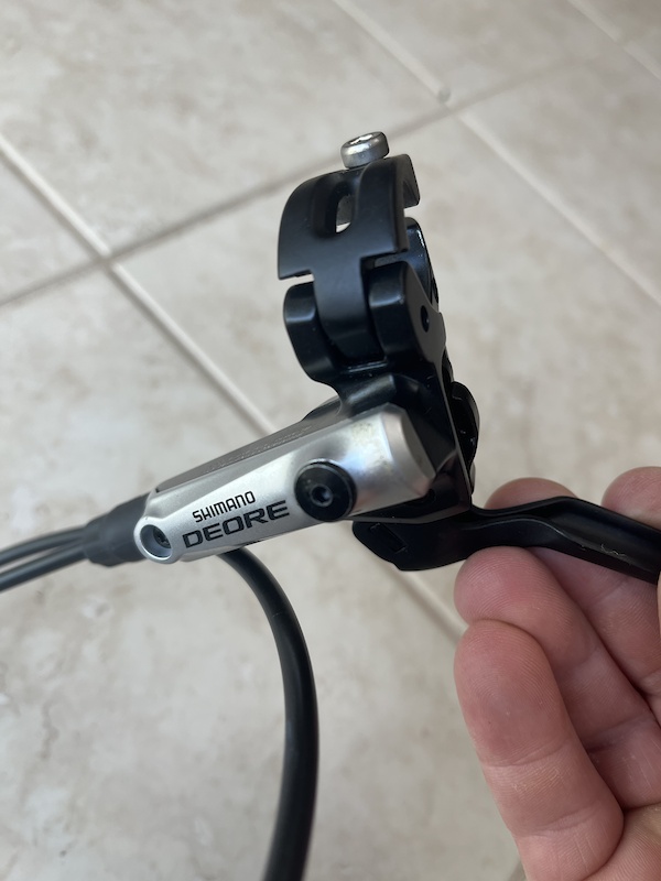 2020 Shimano Deore M615 Disc Brake - Front - Black For Sale