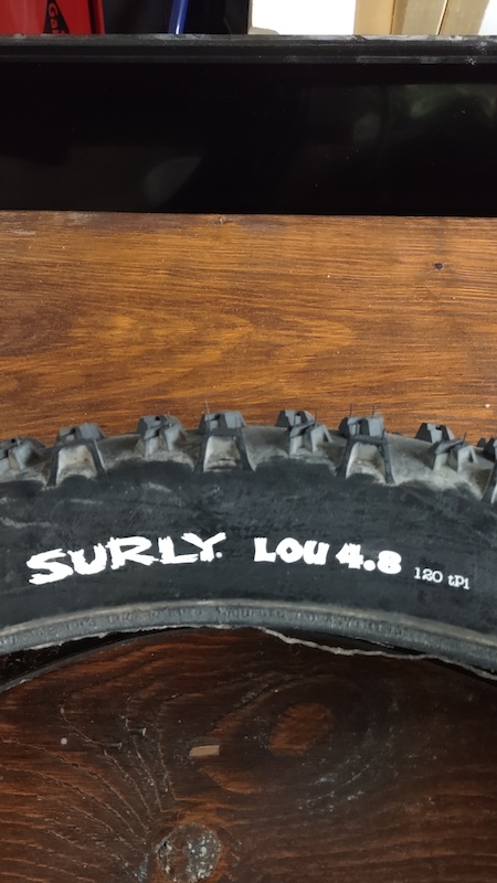 Surly 26" x 4.8" Fat Tires. 'Bud' & 'Lou' For Sale