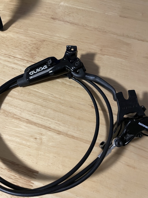 SRAM Guide R and spare pads For Sale