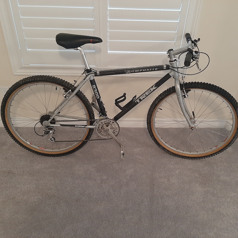 Vintage Trek Carbon Mountain Bike 16.5 Frame For Sale
