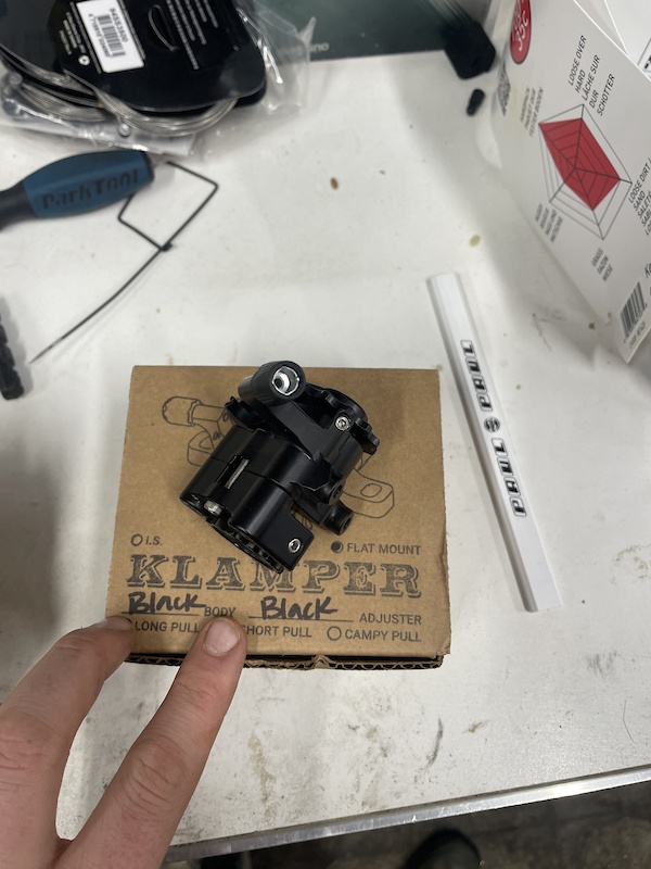 2022 Paul Components Flat mount Klamper- Short pull For Sale