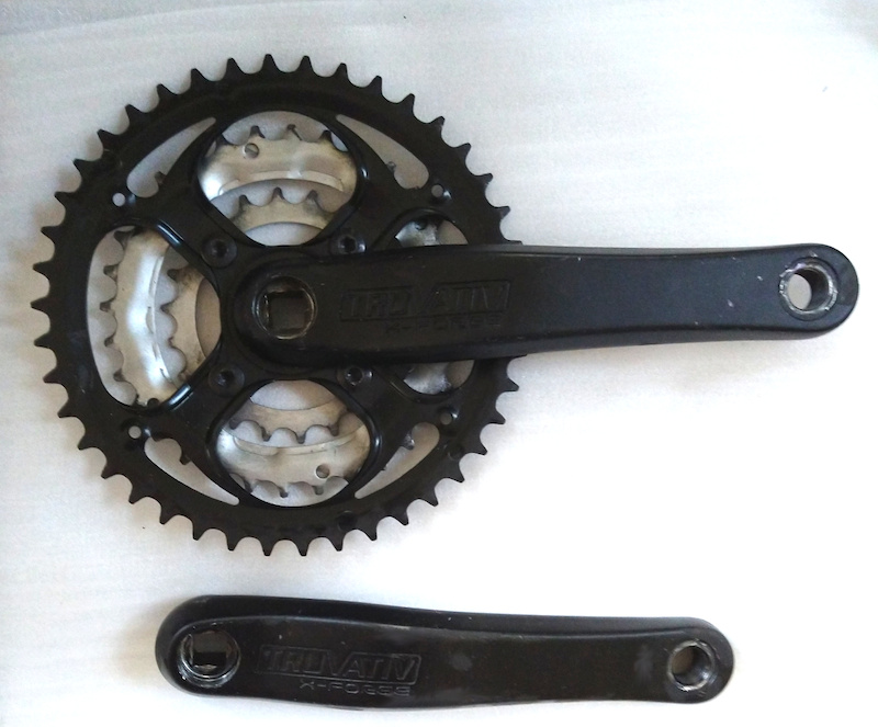 TruVativ 9 Speed Crankset X-Forge 175mm + BB 9sp For Sale