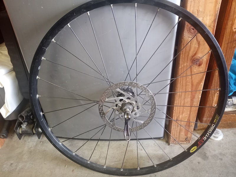2010 Mavic 26 front wheel w. Disk For Sale