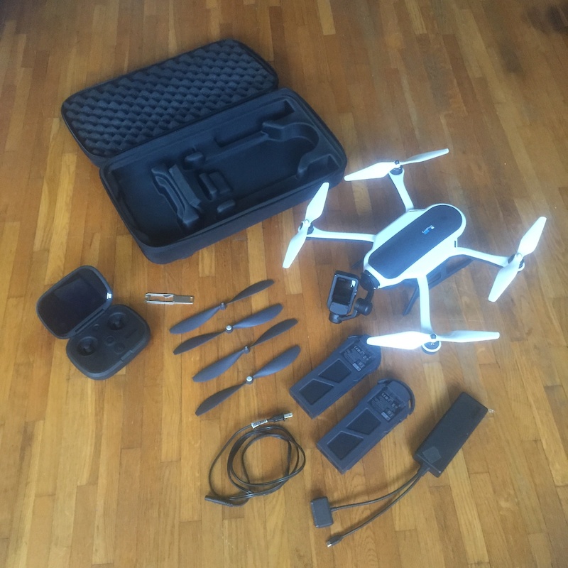 GoPro 2x Karma drone package x Hero7 camera OBO (516) For Sale