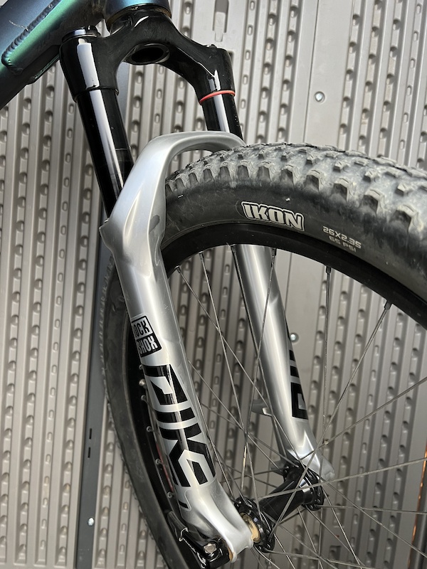 2022 Rockshox Pike DJ Fork Silver For Sale