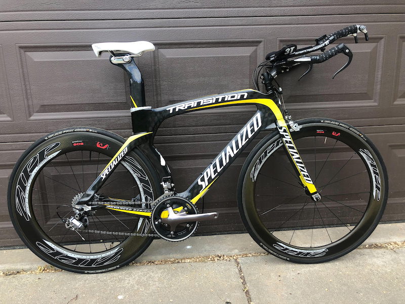 2012 Specialized Transition Comp w/Zipp wheels For Sale