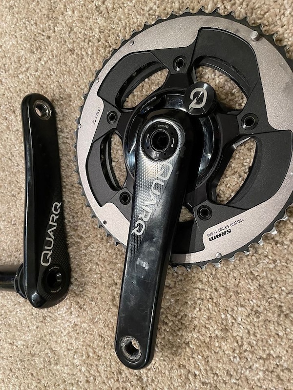 2019 Quarq D-Zero BB30 172.5 Power Meter 53/39 For Sale