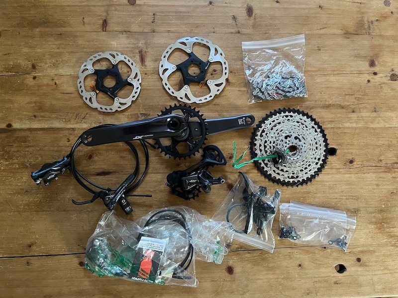 2021 Shimano Deore XT M8100 1 x 12 Groupset For Sale