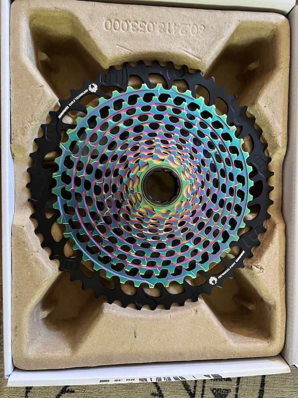 2021 SRAM XX1 Eagle Cassette, 12 speed, 10-52t, Rainbow For Sale
