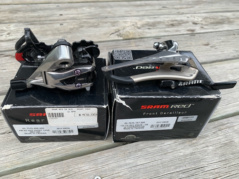 2017 Sram red 11 speed front & rear derailleur For Sale