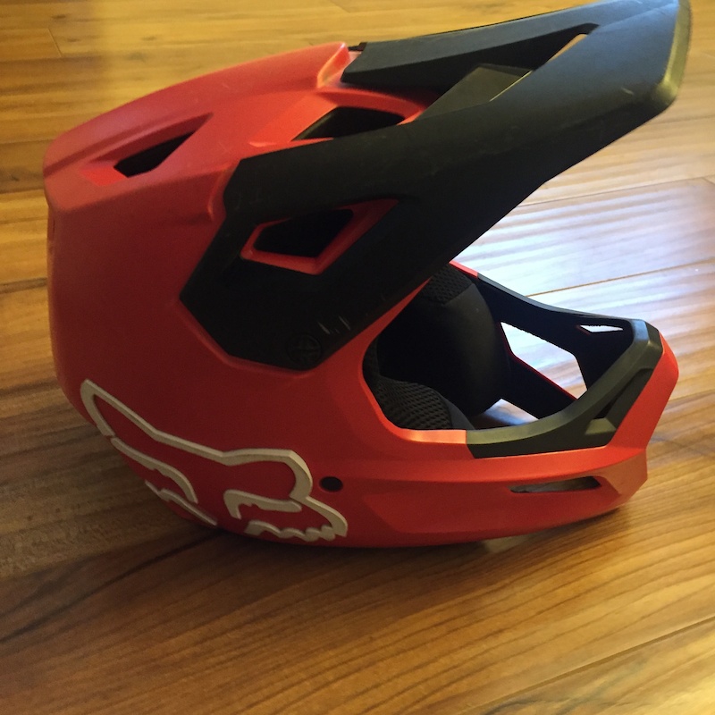 2020 FOX Rampage Downhill Medium Helmet-Red For Sale