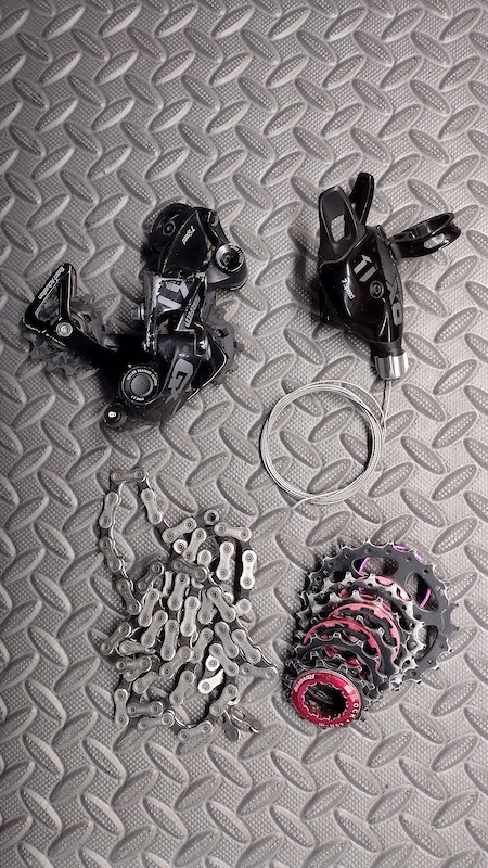 Sram 7 speed groupset xo shifter gx derailleur For Sale