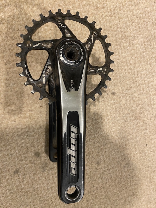 2021 Hope evo crank and 32t chainring For Sale