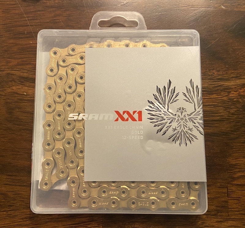 2022 Sram XX1 gold 12 speed chain For Sale