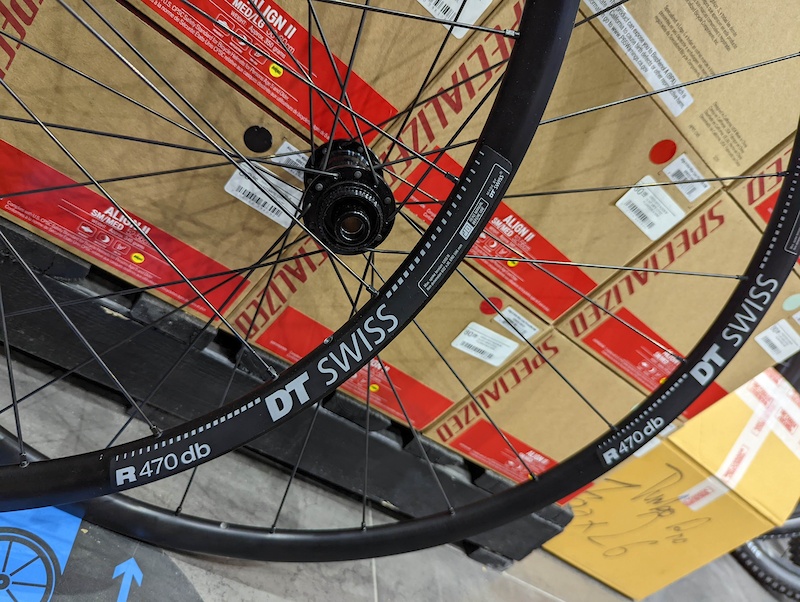 DT Swiss R470 DB Wheelset (10% Off) For Sale