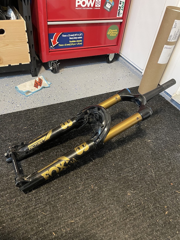 2020 Fox 38 Kashima/Custom Gold Sticker Grip 2 For Sale