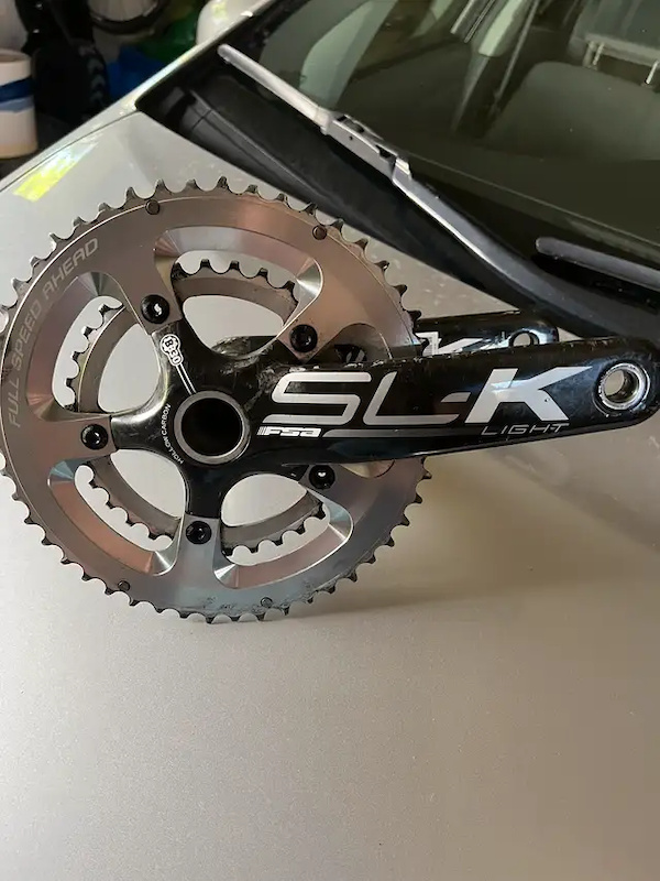 2018 FSA SLK Light Crank- BB30- 50/34/172.5- Carbon For Sale