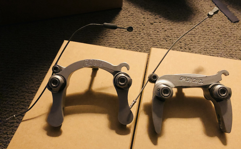 Paul Components racer brakes - silver. For Sale