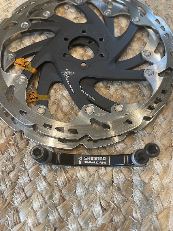 2022 Shimano SM-RT86 Ice Tech 203mm Rotor Set For Sale