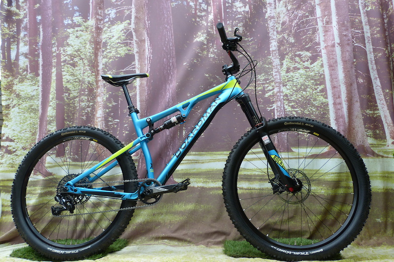2018 Boardman PRO FS Mountain Bike 18" Medium Dropper For Sale