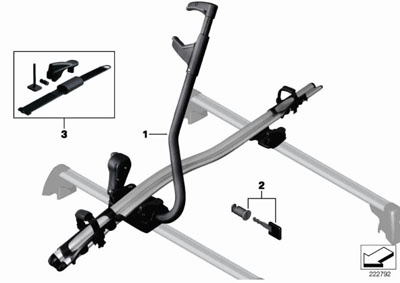 2020 BMW MTB roof racks x2 For Sale