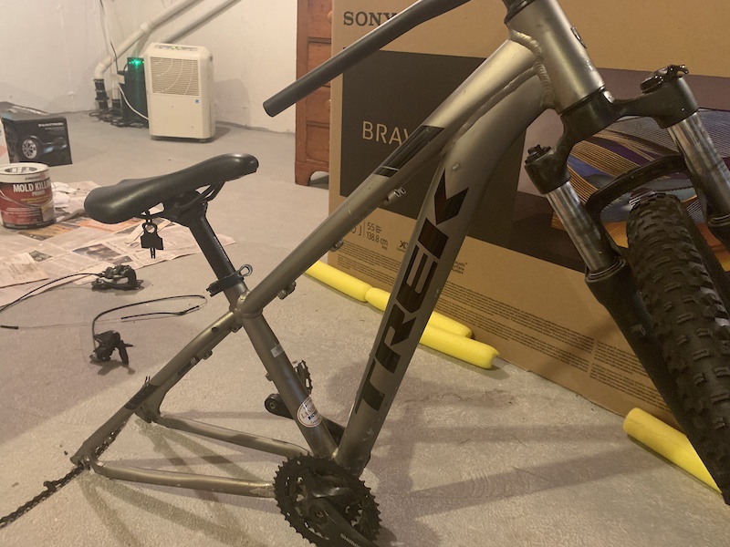 Size small trek marlin 5 frame For Sale