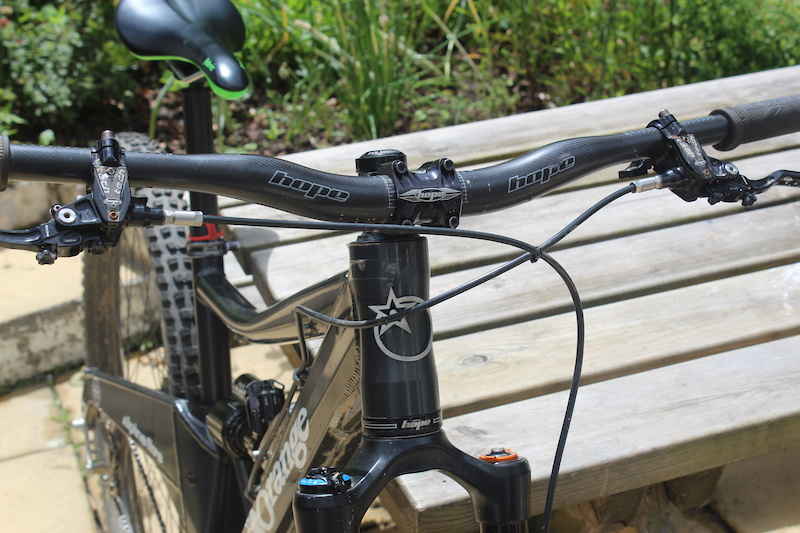 Orange Alpine Five (29er) with full Hope Kit For Sale