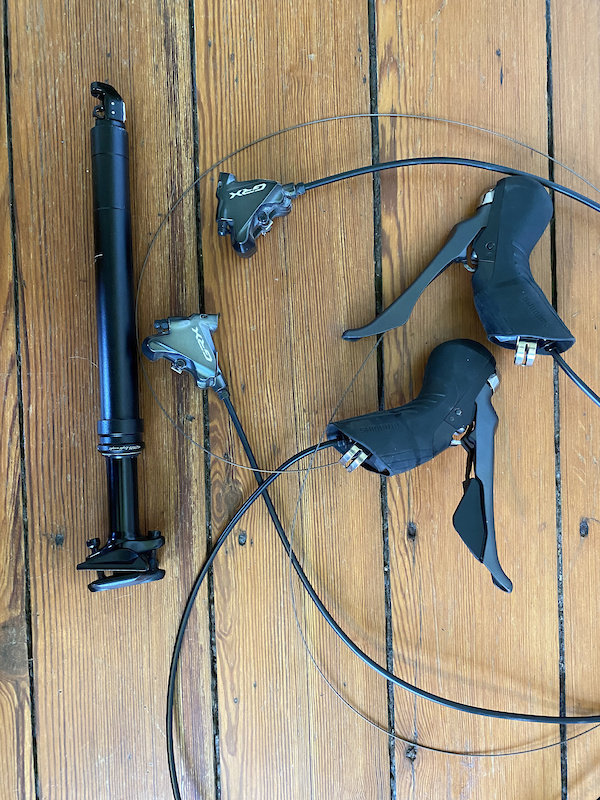 2021 GRX810 1x Shifter/dropper Brakes and dropper post For Sale